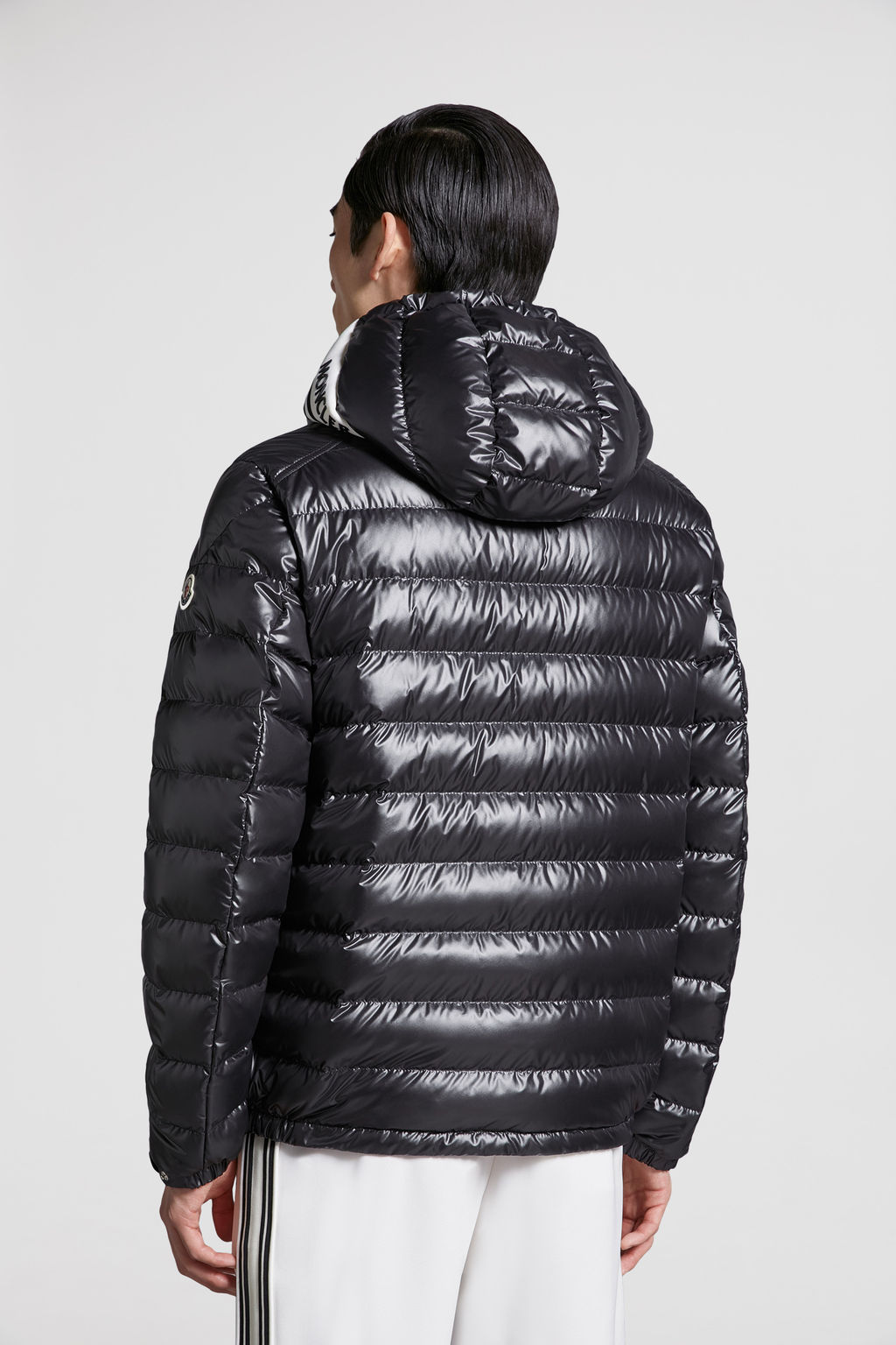 Black Cornour Short Down Jacket - Short Down Jackets for Men | Moncler US
