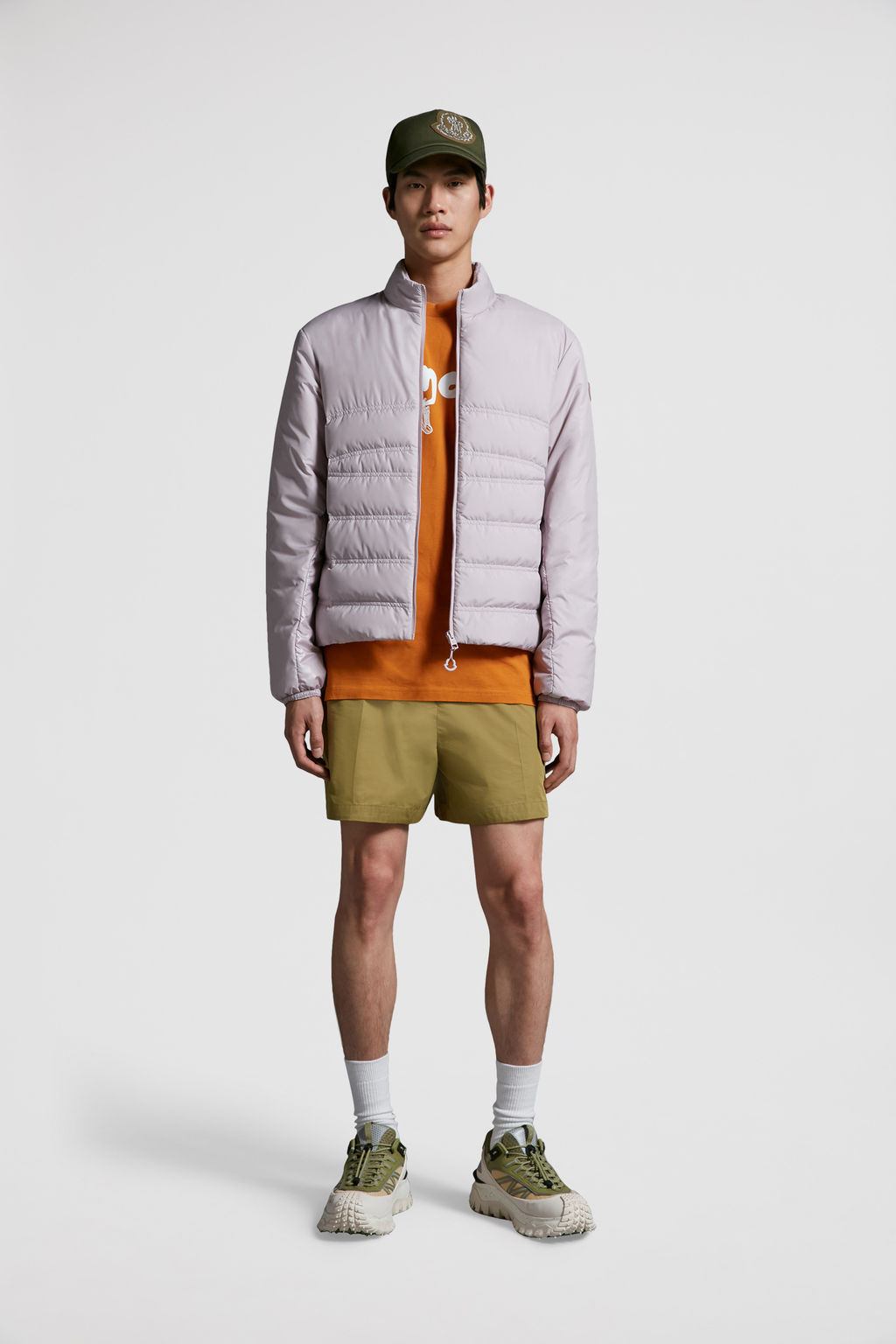Lilac Cayo Short Down Jacket - Short Down Jackets for Men | Moncler DE