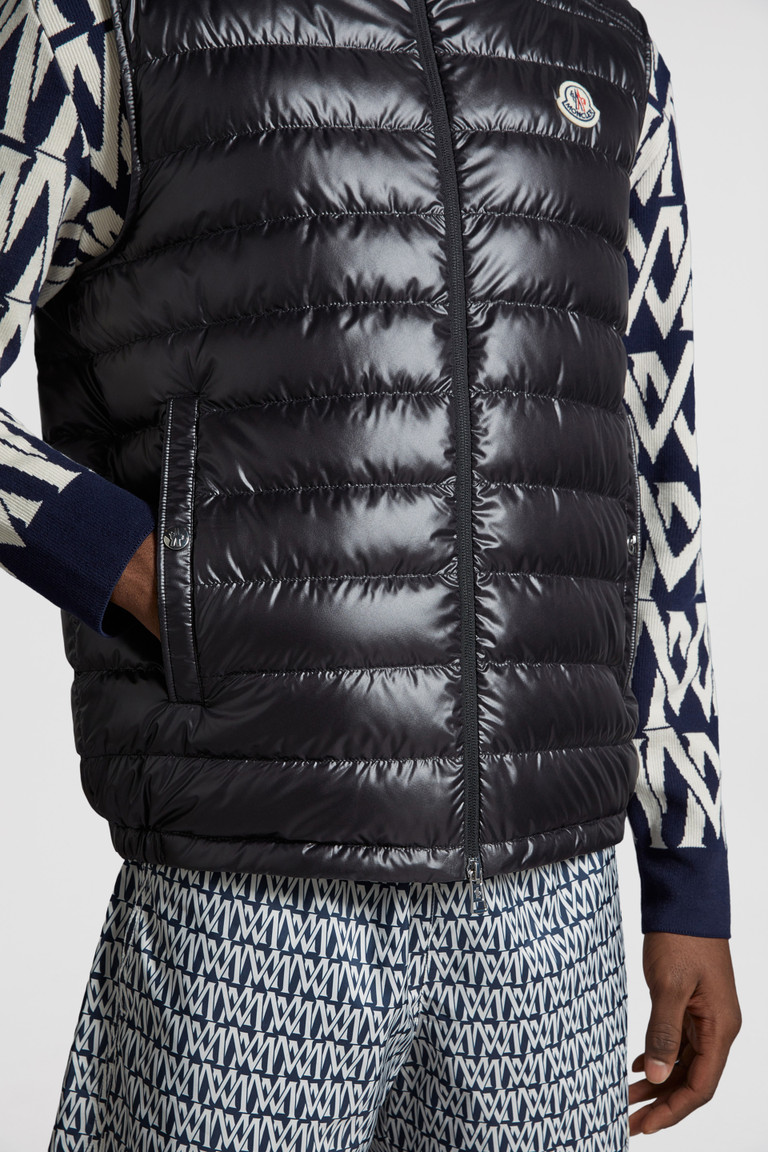 Chaleco plumífero Clai Negro - Chalecos de Hombre | Moncler ES