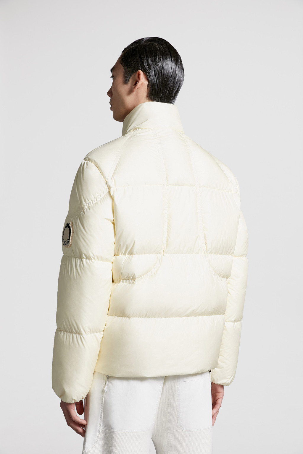 White Chaofeng Short Down Jacket - Short Down Jackets for Men | Moncler IE