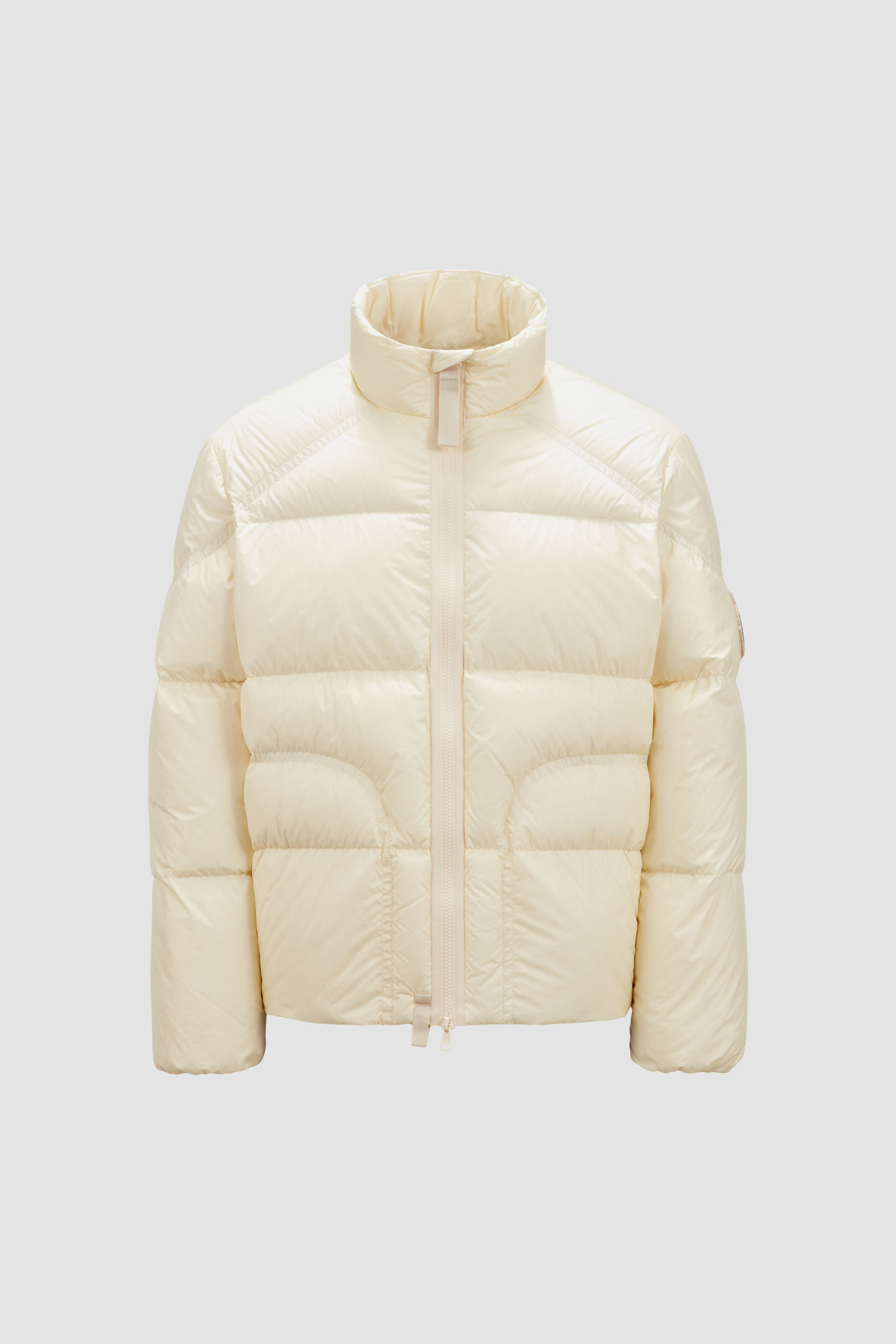 White Chaofeng Short Down Jacket - Short Down Jackets for Men | Moncler HK