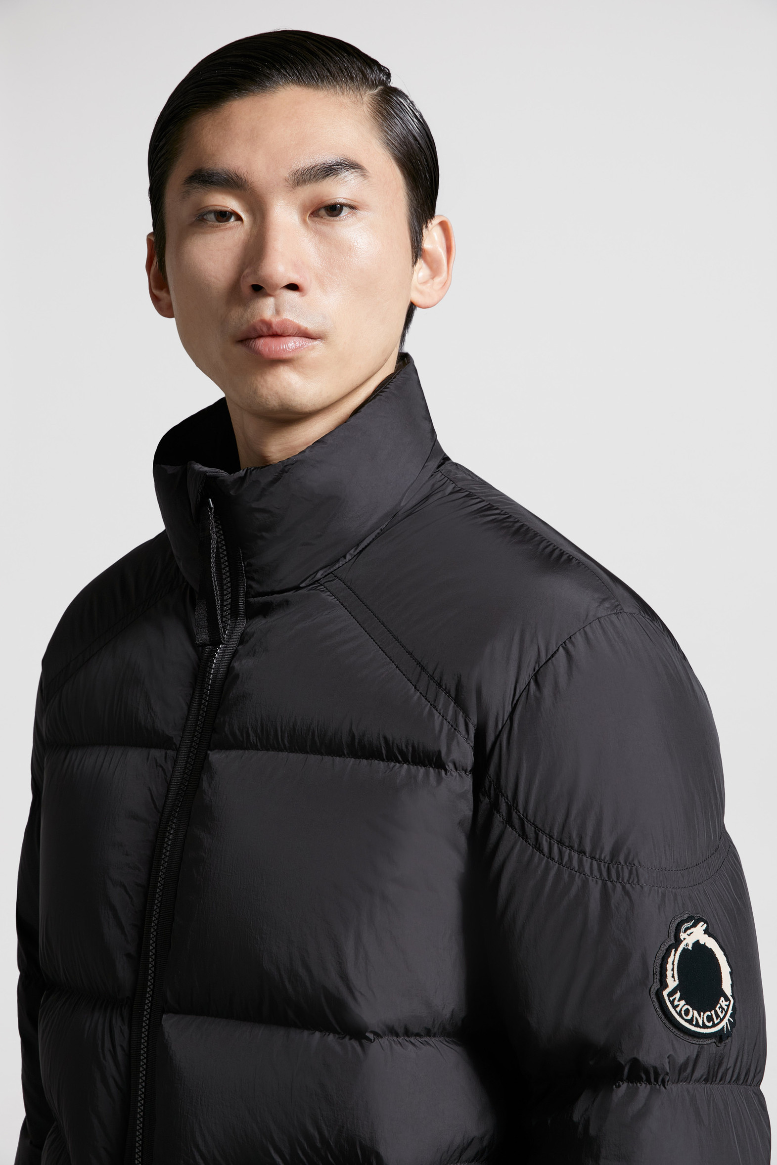 Black Chaofeng Short Down Jacket - Short Down Jackets for Men | Moncler HK