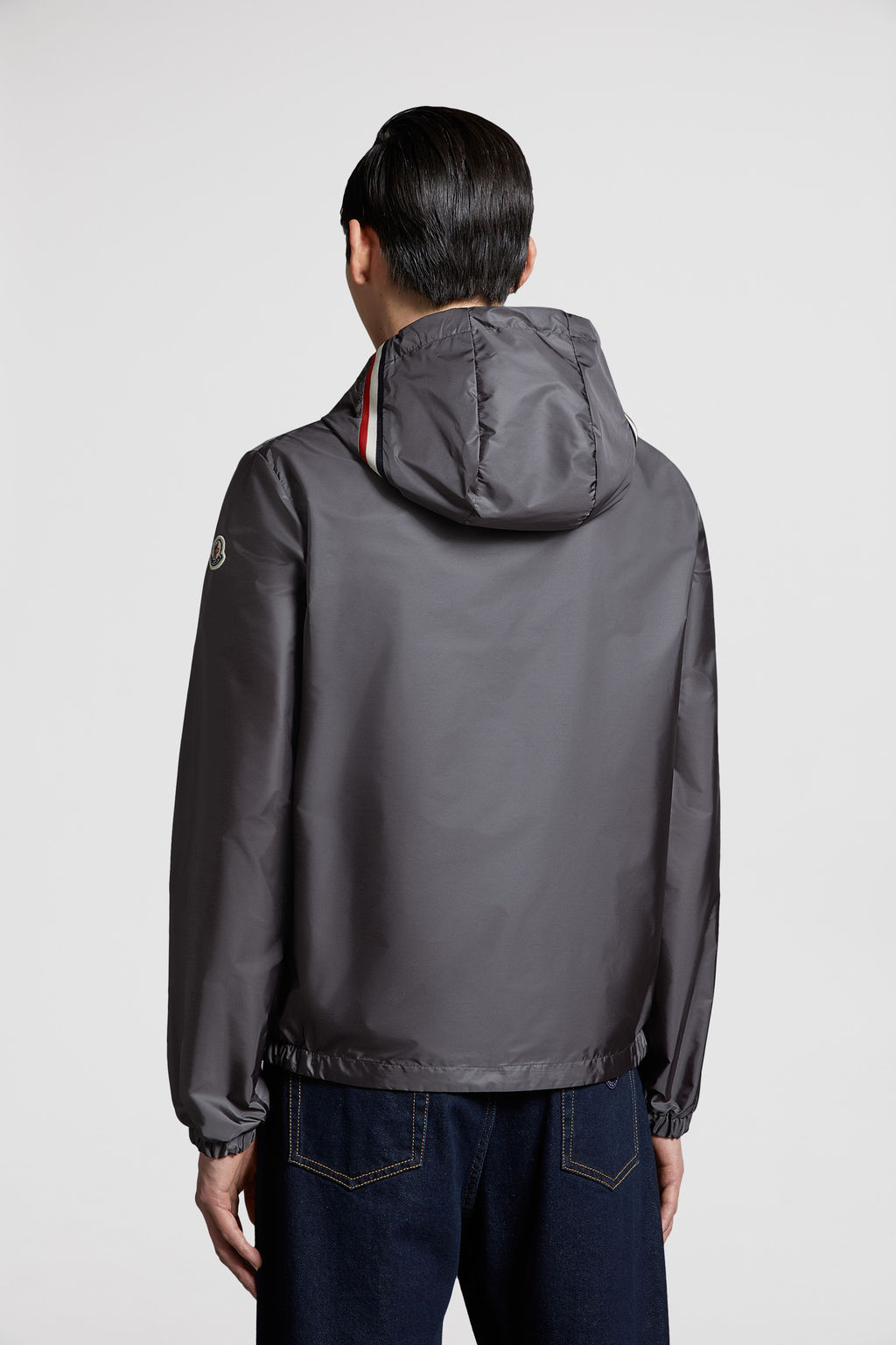 Chaqueta con capucha Grimpeurs Gris - Anoraks y Impermeables de Hombre ...