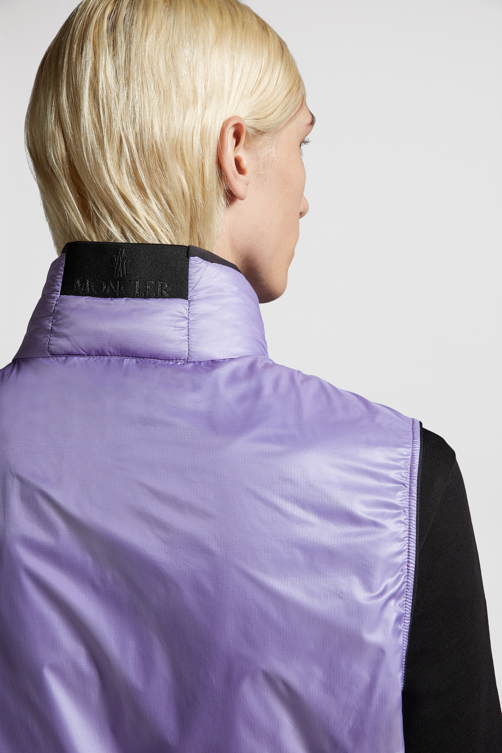 Chaleco plumífero Lautaret Lila - Chalecos de Hombre | Moncler US