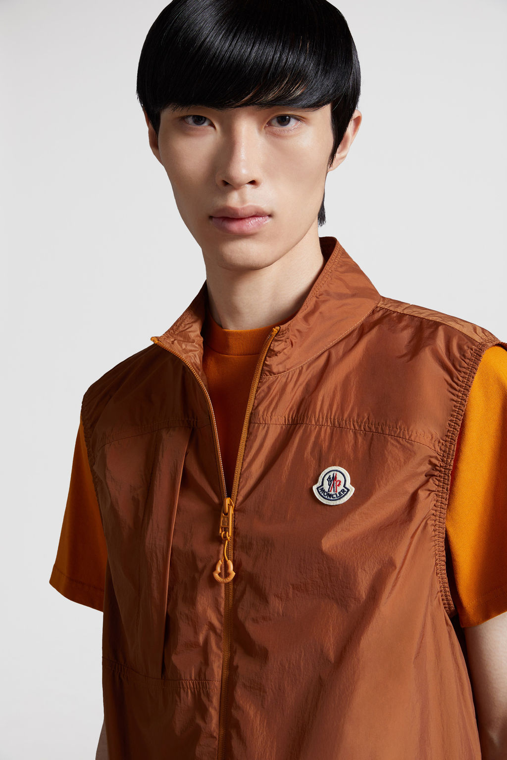 Chaleco Arash Naranja - Chalecos de Hombre | Moncler ES