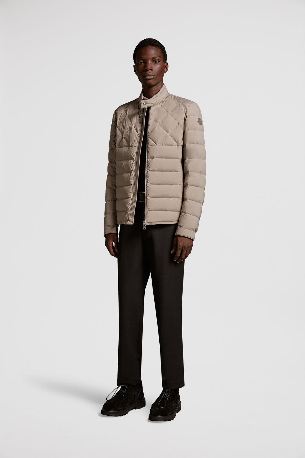Beige Fornas Short Down Jacket - Short Down Jackets for Men | Moncler GR