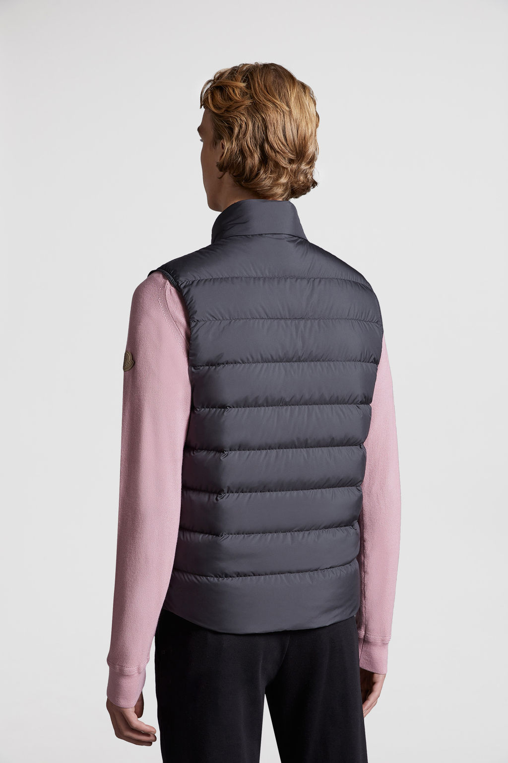 Black Lechtal Down Vest - Vests for Men | Moncler US