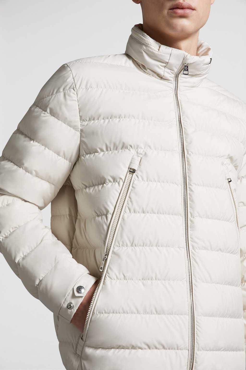 Doudoune courte Alfit Beige - Doudounes courtes Homme | Moncler LU