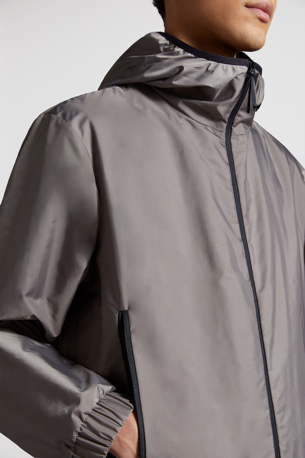 Gray Algobia Rain Jacket - Windbreakers & Raincoats for Men | Moncler HU