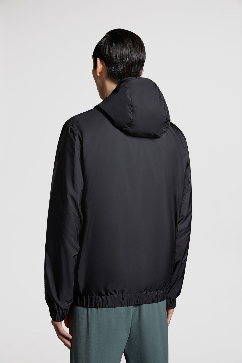 Black Algovia Rain Jacket - Windbreakers & Raincoats for Men | Moncler US