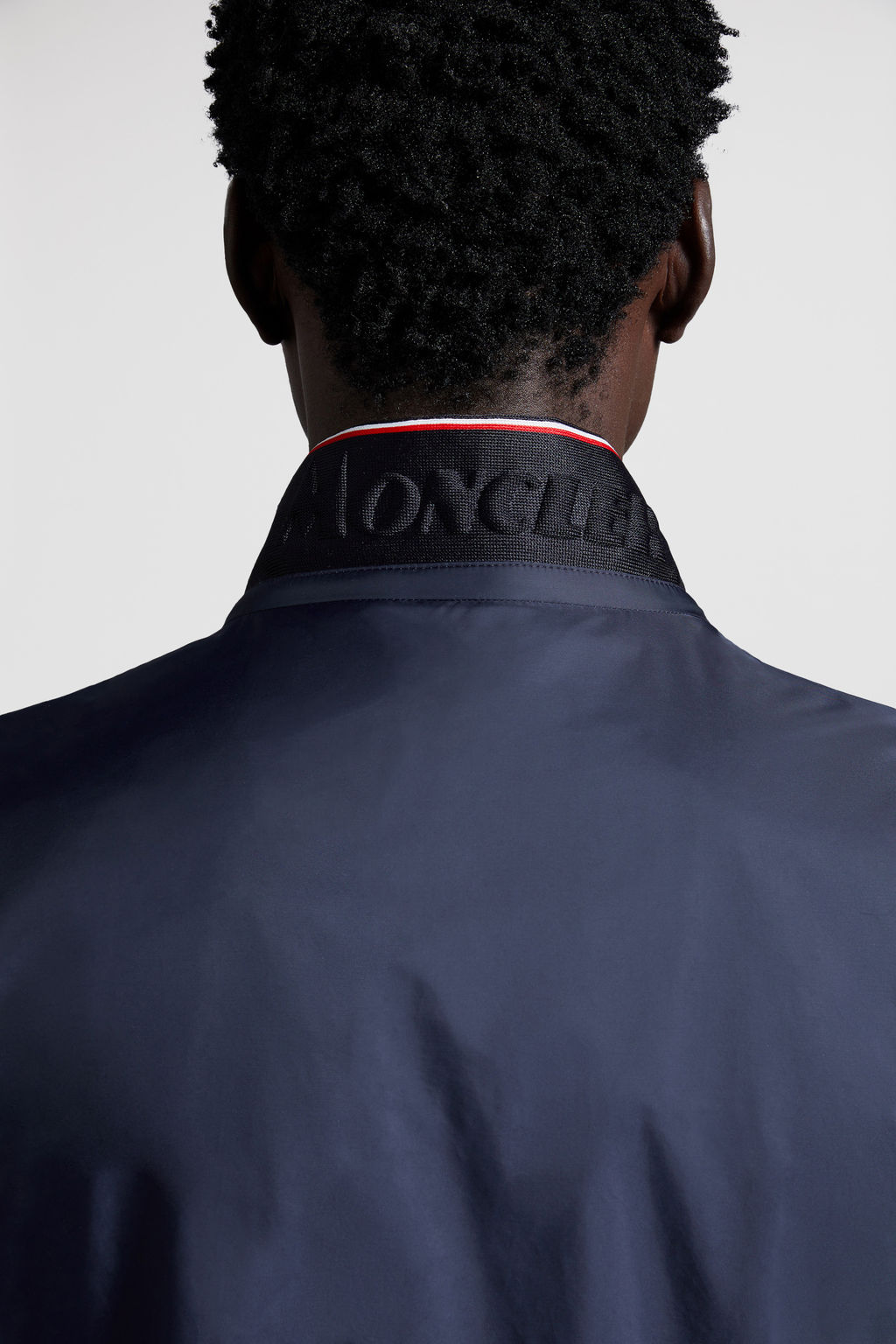 Navy Blue Reppe Rain Jacket - Windbreakers & Raincoats for Men | Moncler US