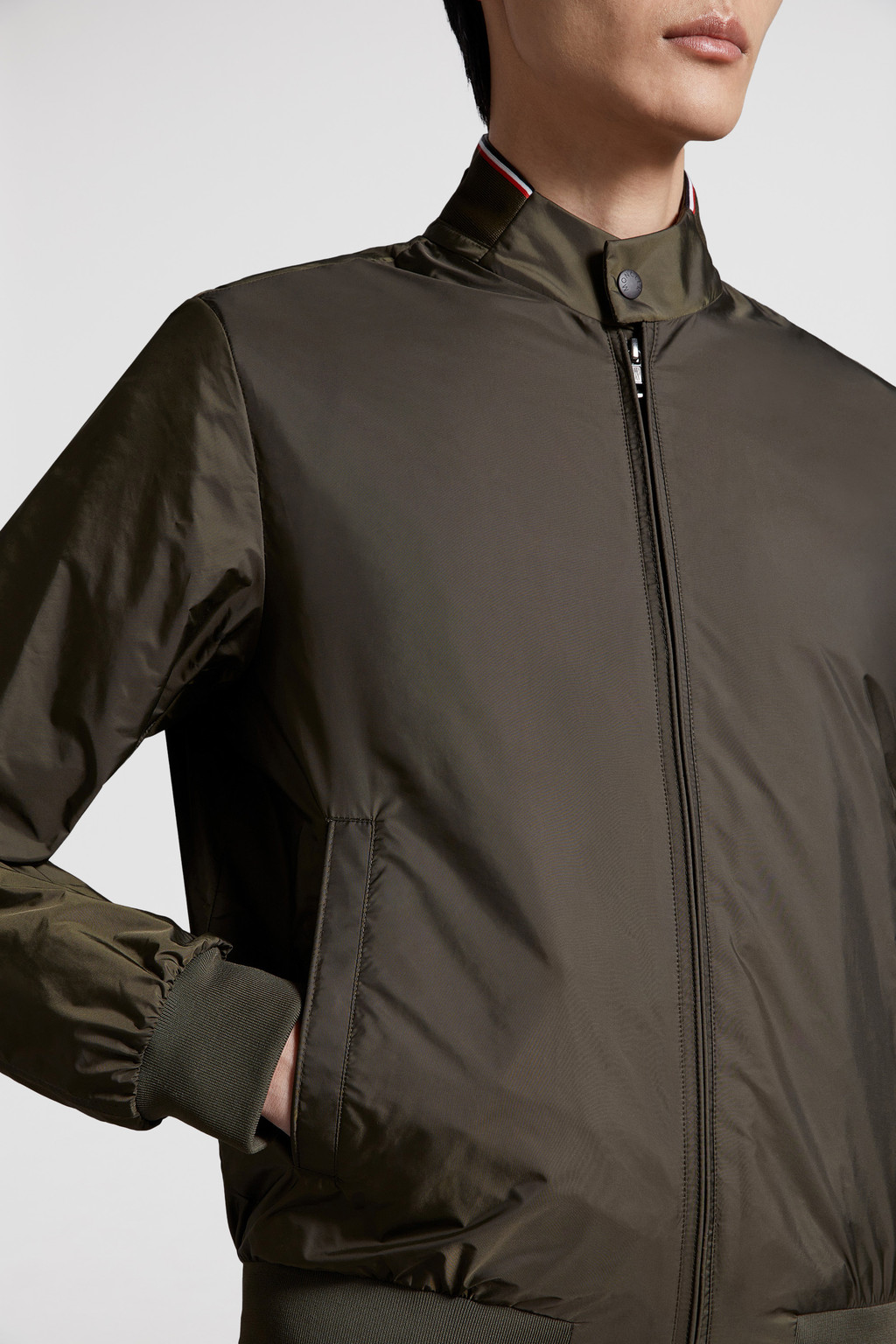 Dark Green Reppe Rain Jacket - Windbreakers & Raincoats for Men ...