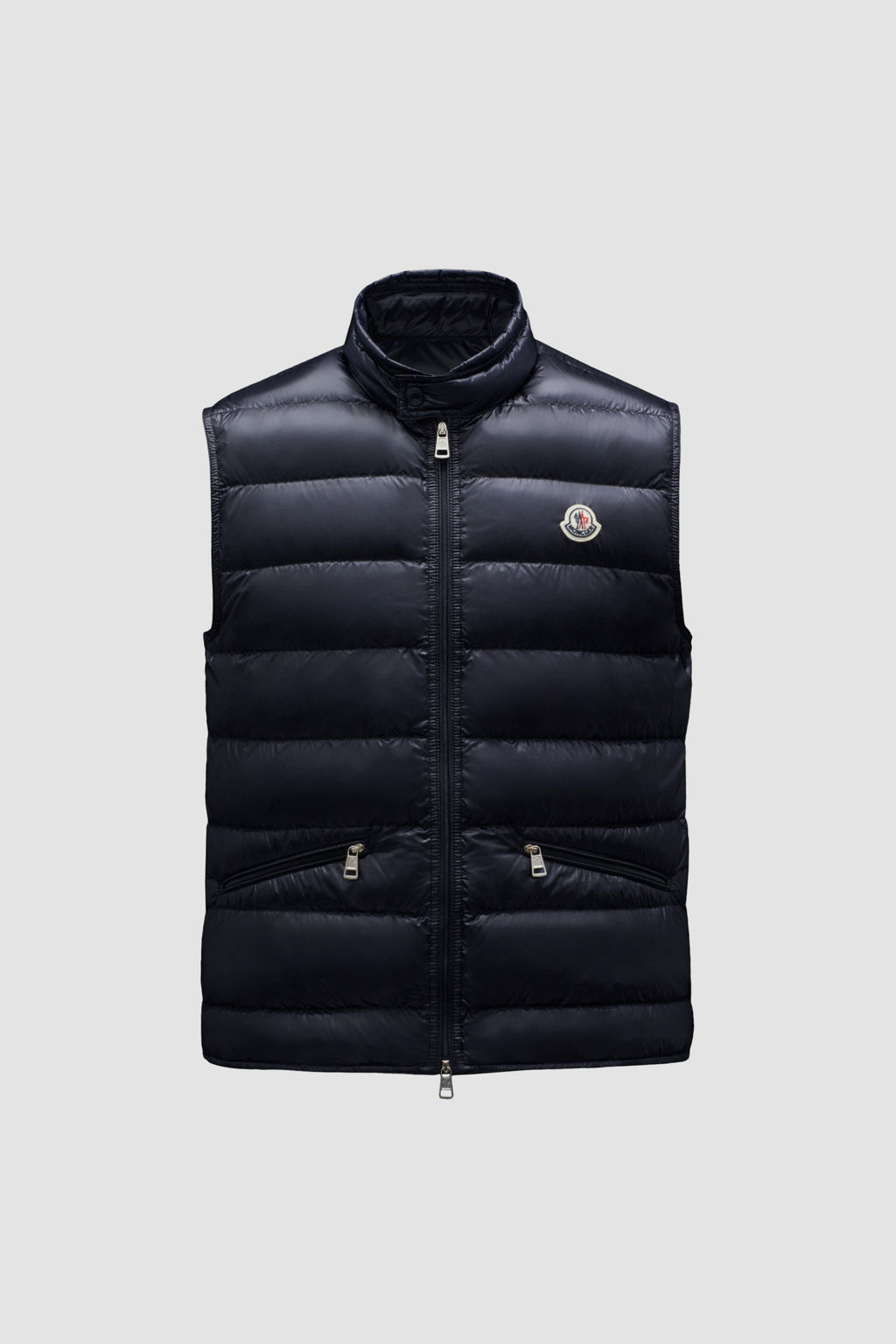 Night Blue Gui Down Vest - Vests for Men | Moncler CA