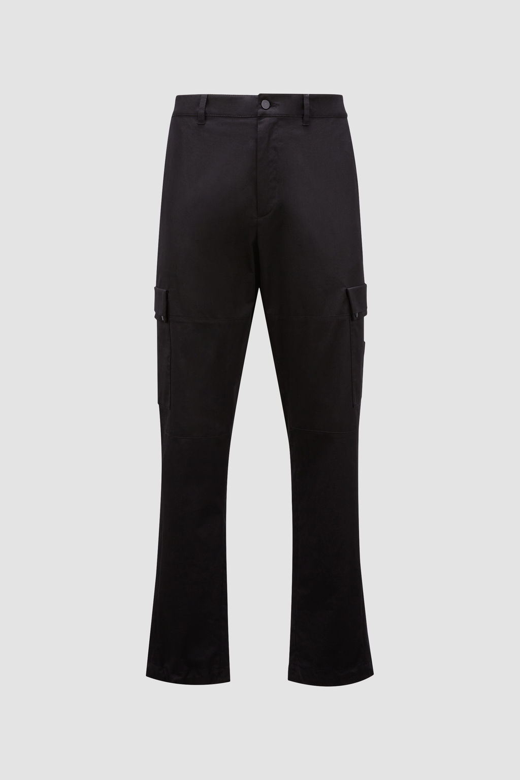 Black Stretch Gabardine Cargo Trousers - Trousers & Shorts for Men ...