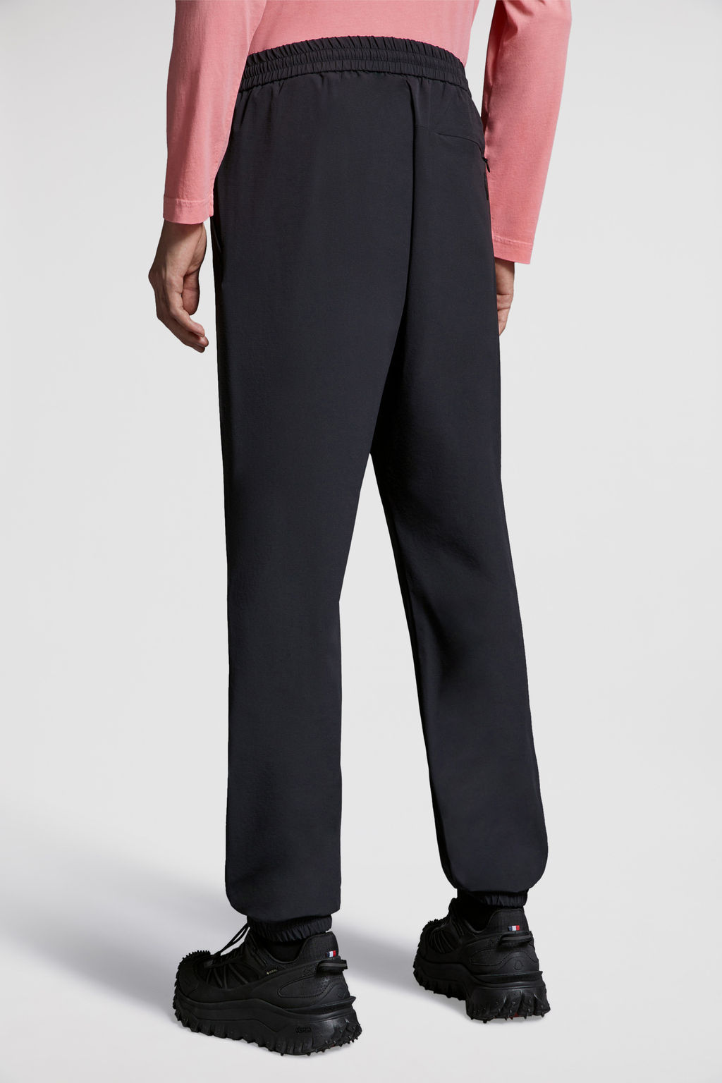 Black Ripstop Jogging Pants - Pants & Shorts for Men | Moncler US