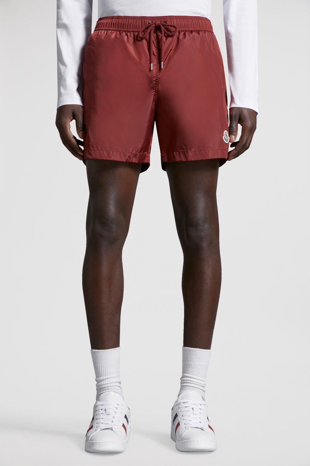 Boxer da mare Rosso - Costumi da bagno Uomo | Moncler IT