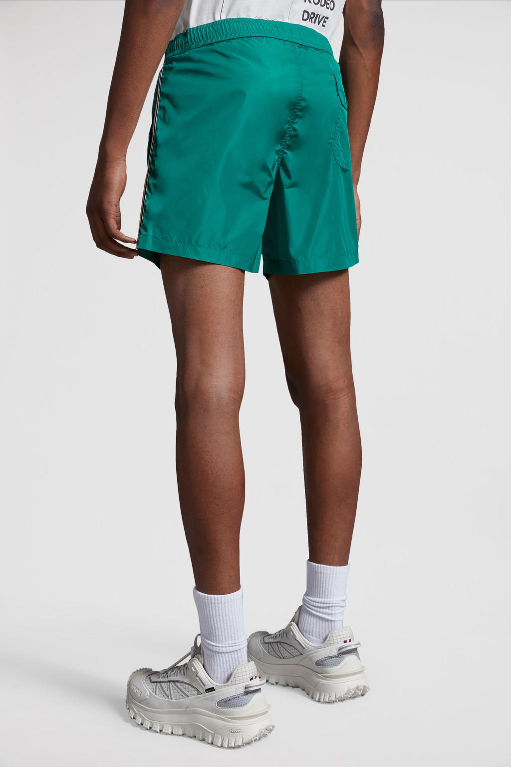 Boxer da mare Verde Smeraldo - Costumi da bagno Uomo | Moncler IT