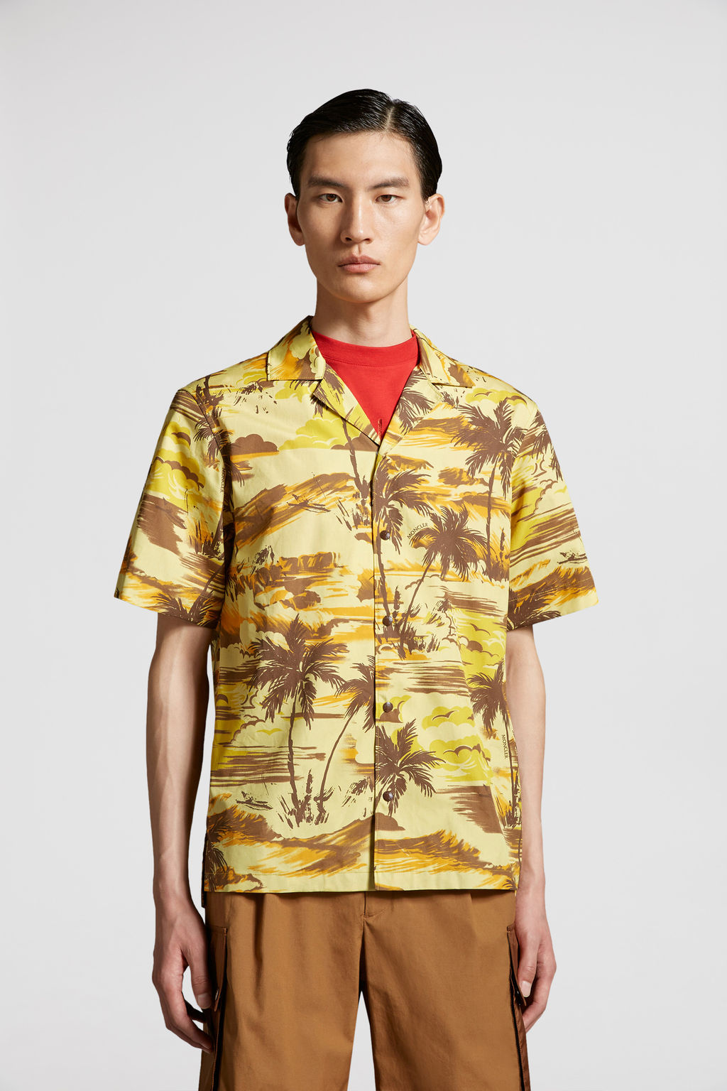 T-Shirt mit Print Bunt - Polos & T-Shirt für Herren | Moncler DE