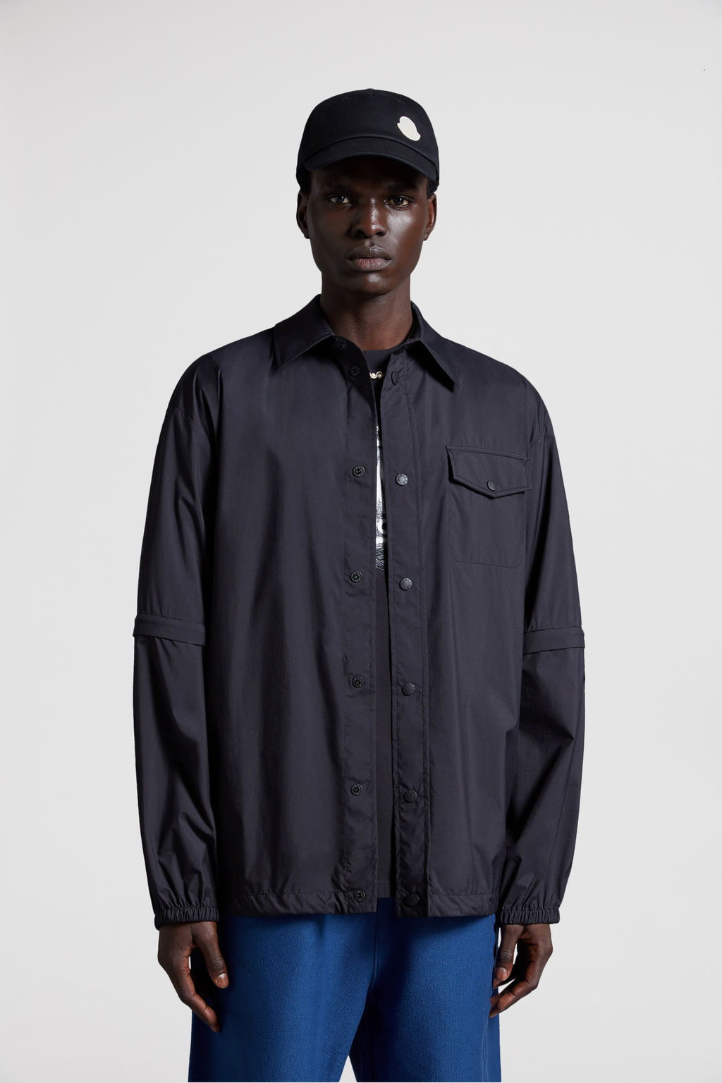 Black Nylon Shirt - Shirts for Men | Moncler NL