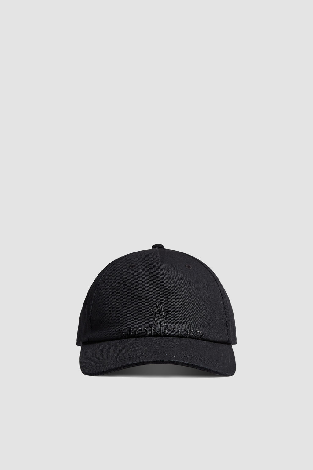 Black Gabardine Baseball Cap - Hats & Beanies for Men | Moncler NL