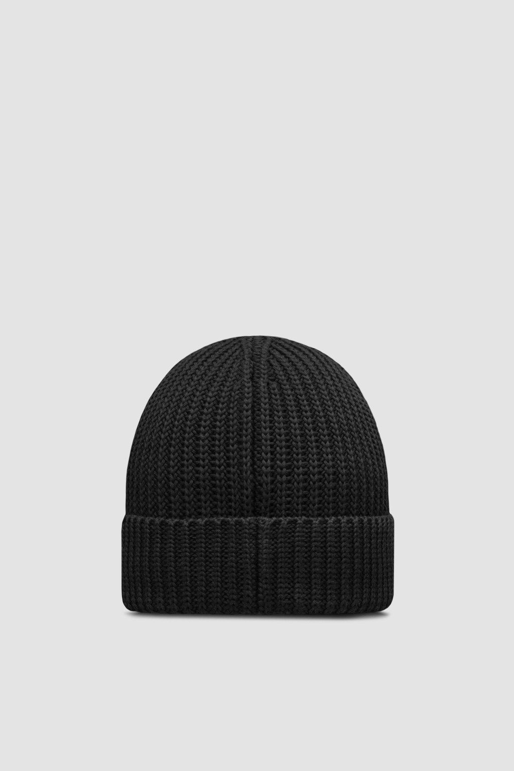Bonnet en coton Noir - Chapeaux & Bonnets Homme | Moncler LU