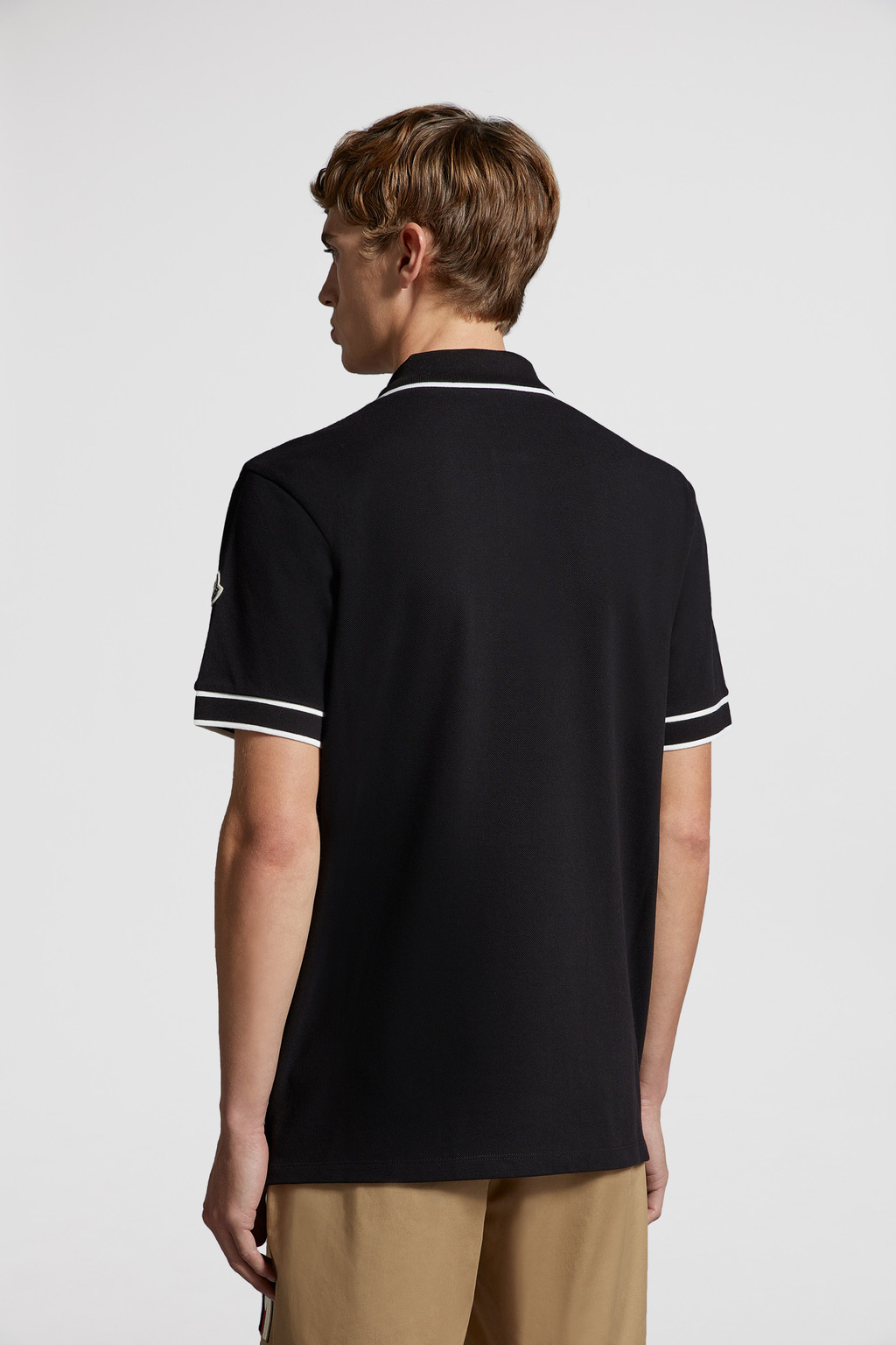 Polo color-block Noir - Polos et t-shirts Homme | Moncler LU