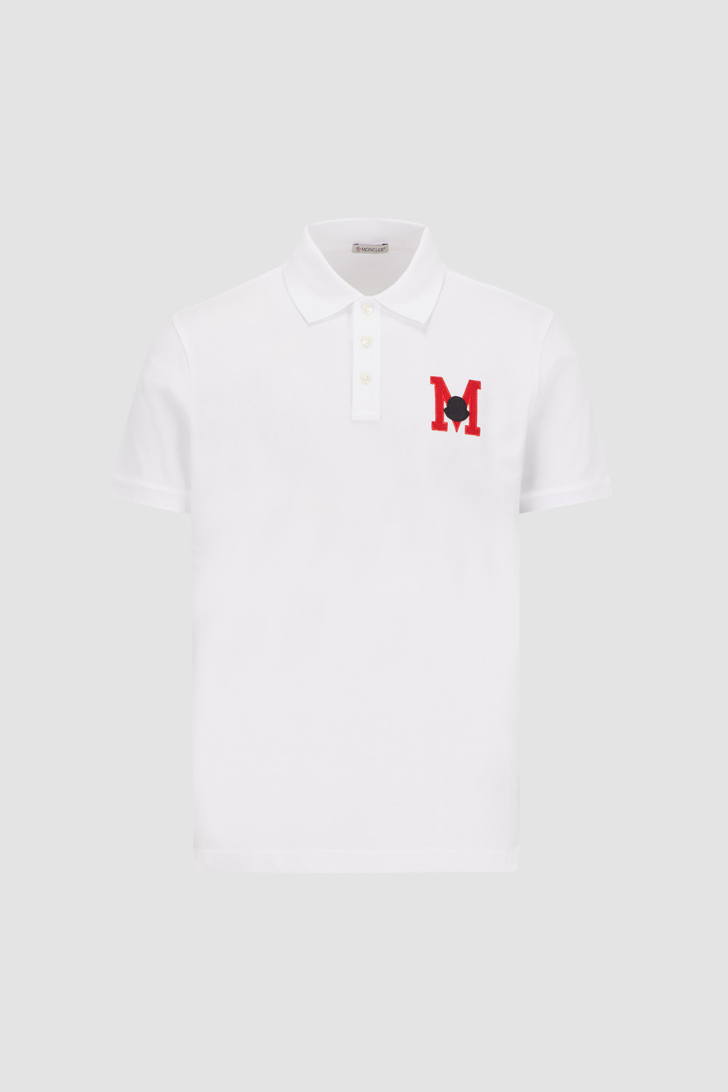 Optical White Embroidered Monogram Polo Shirt - Spring/Summer for Men ...