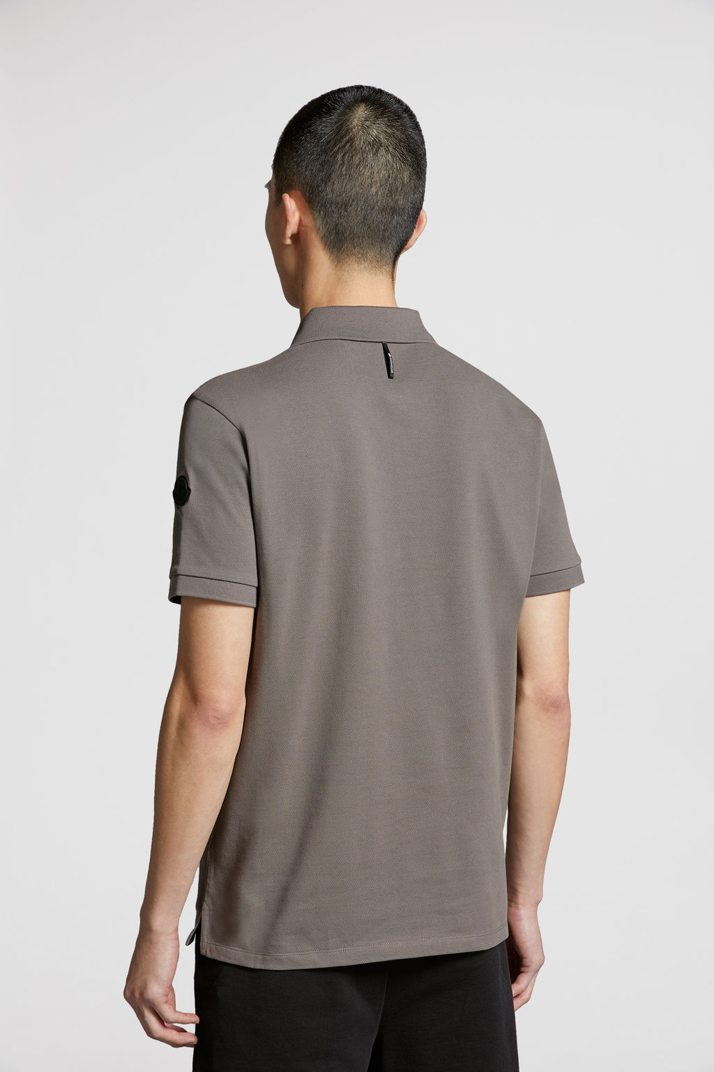 Poloshirt mit Logo-Akzente Grau Brau - Polos & T-Shirt für Herren ...