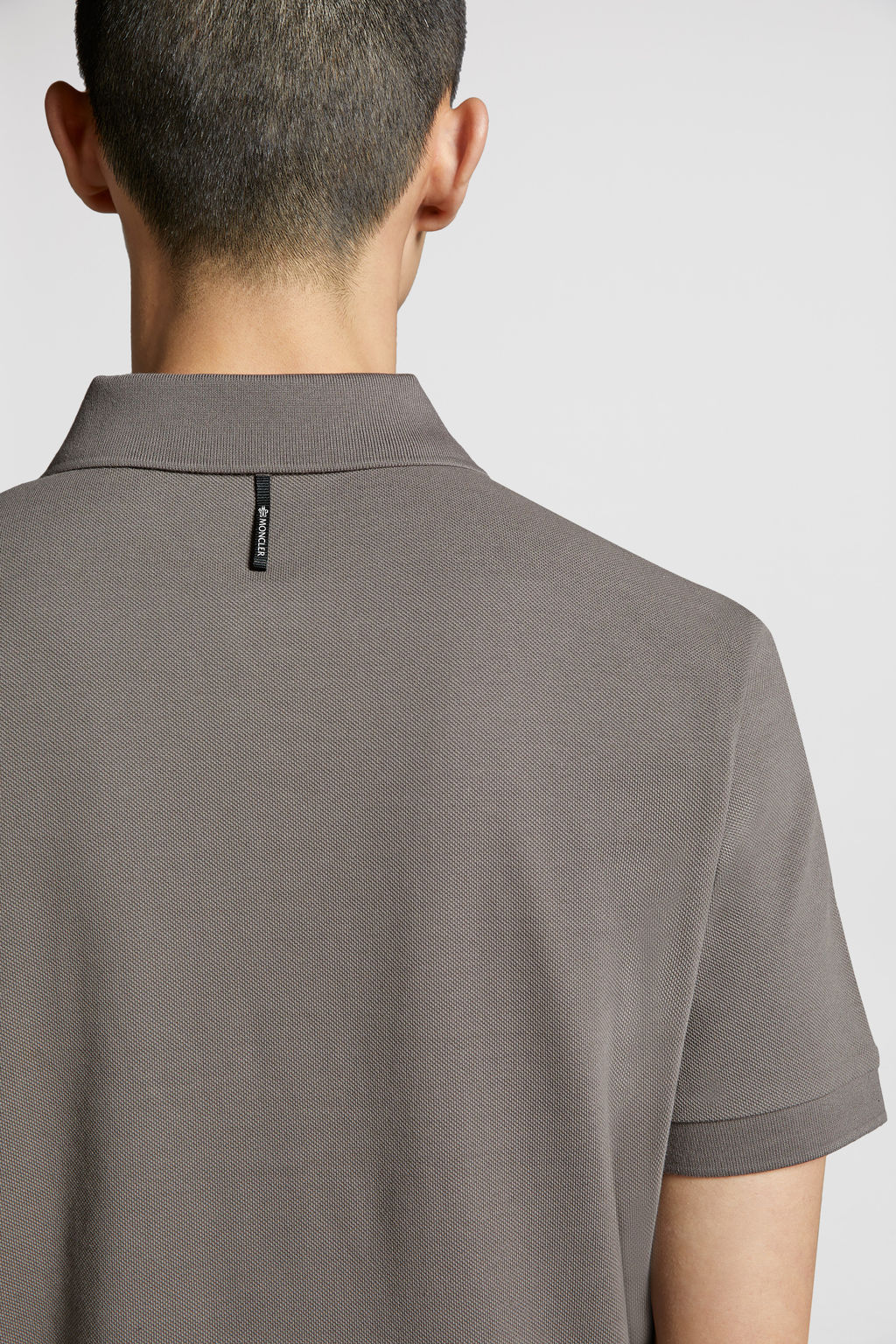 Poloshirt mit Logo-Akzente Grau Brau - Polos & T-Shirt für Herren ...