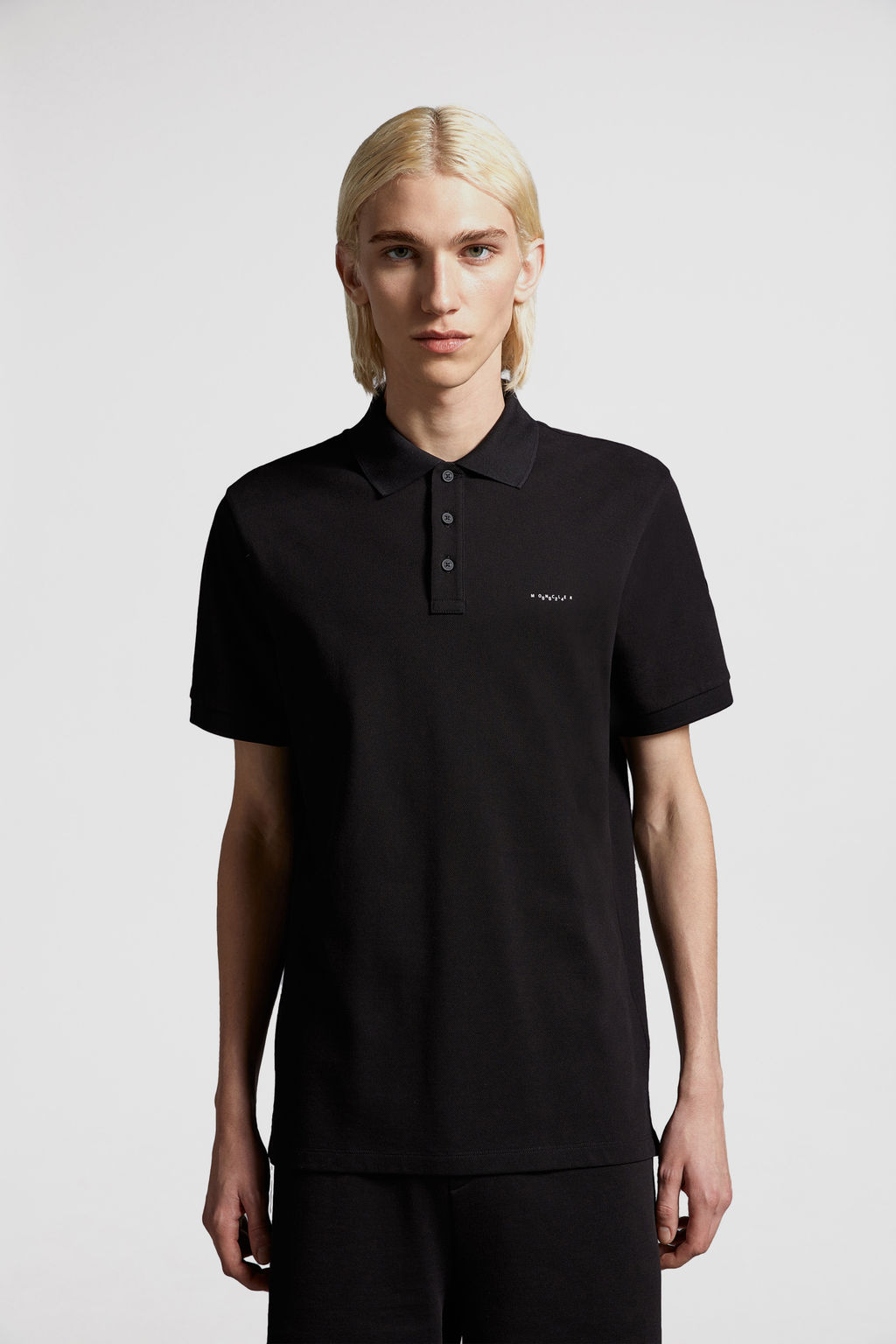 Poloshirt mit Logo-Akzente Schwarz - Polos & T-Shirt für Herren ...