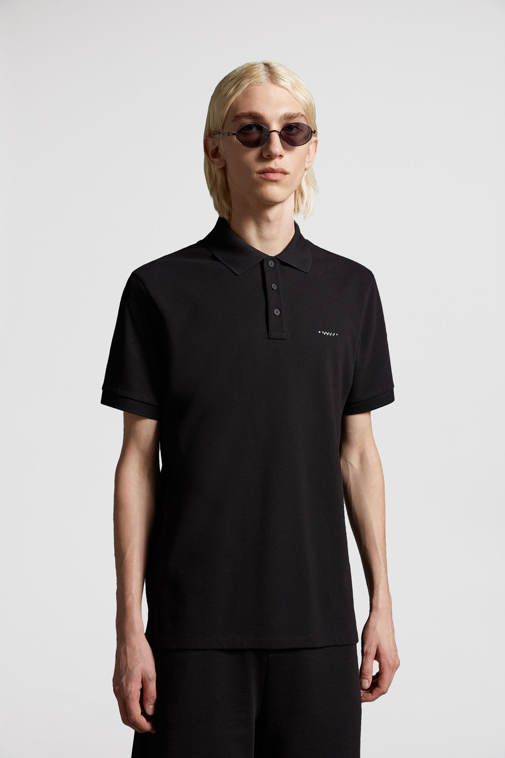 Poloshirt mit Logo-Akzente Schwarz - Polos & T-Shirt für Herren ...
