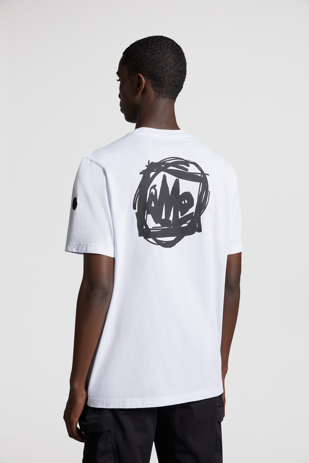 T-Shirt à motif monogramme Blanc Optique - Polos et t-shirts Homme ...