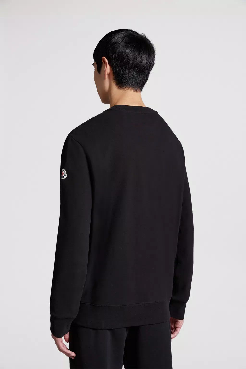 Sudadera Con Logotipo Negro Sudaderas De Hombre Moncler Es