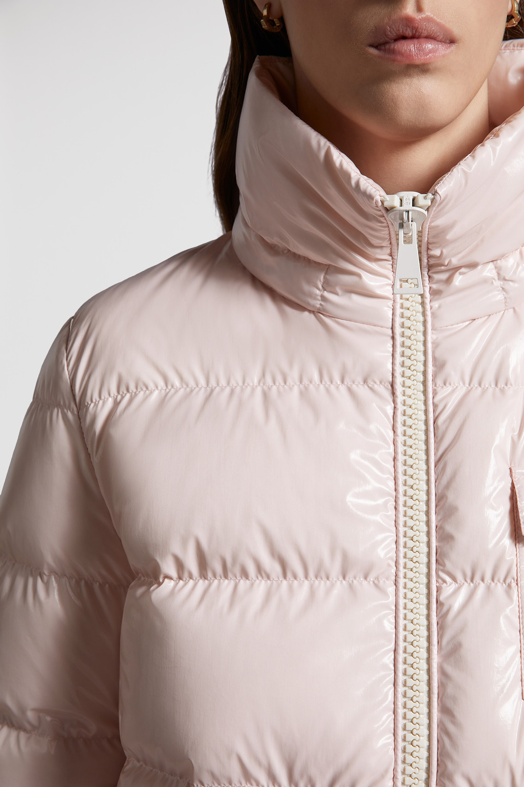 Pink Andro Short Down Jacket - Short Down Jackets for Women | Moncler IT