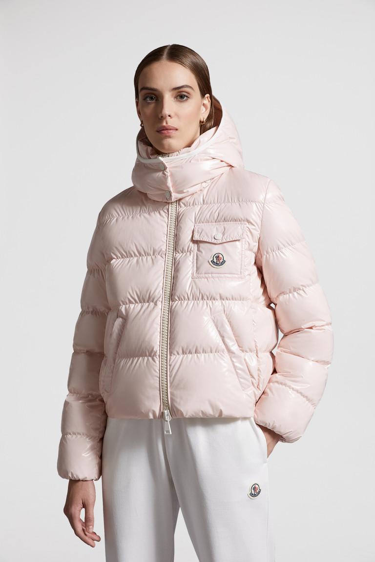 Pink Andro Short Down Jacket - Short Down Jackets for Women | Moncler IT