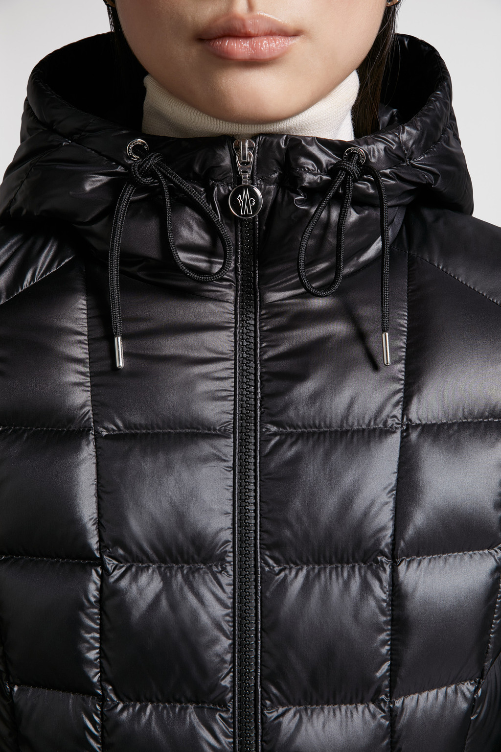 Plumífero largo Amintore Negro - Plumíferos cortos de Mujer | Moncler ES