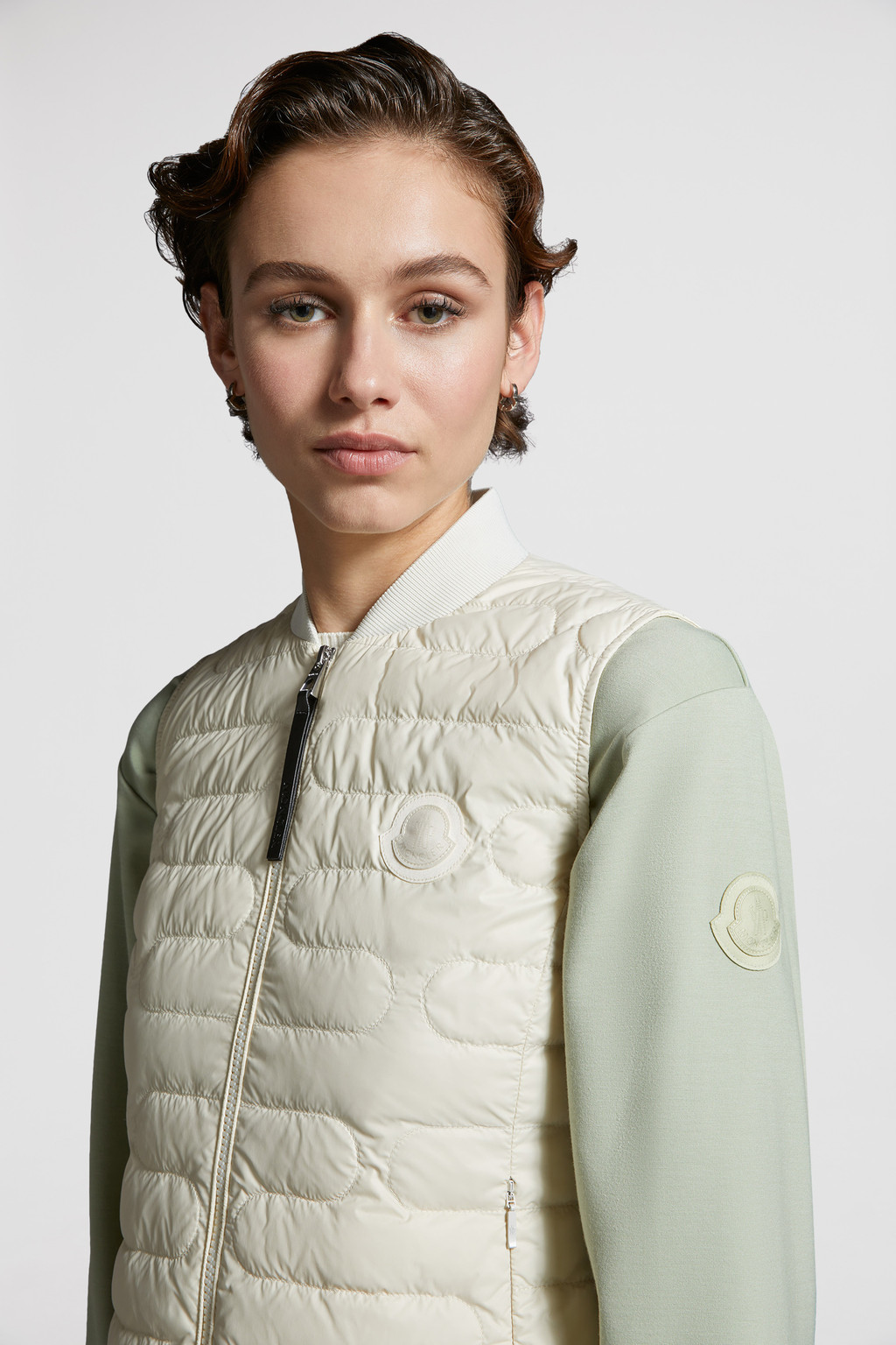 Chaleco plumífero Perille Blanco - Chalecos de Mujer | Moncler US