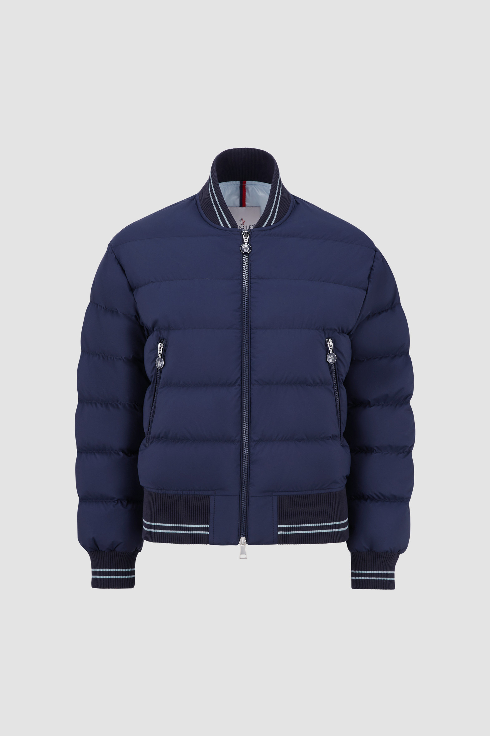 Night Blue Argo Down Bomber Jacket - Short Down Jackets for Women ...