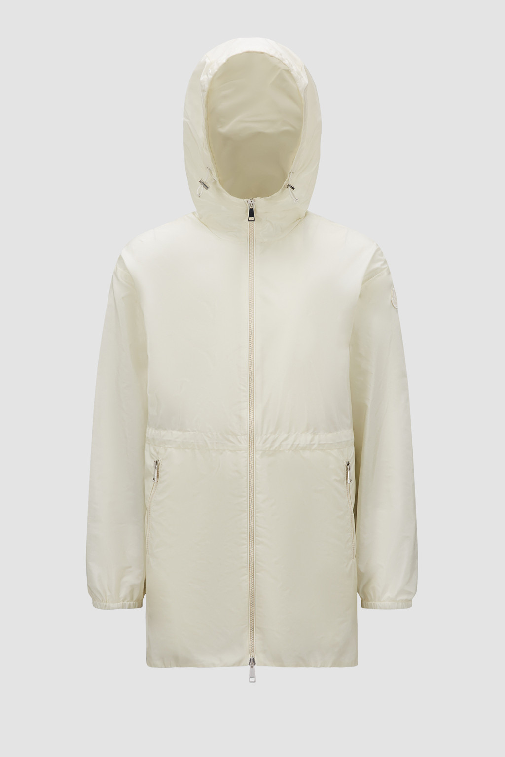 White Wete Hooded Jacket - Windbreakers & Raincoats for Women | Moncler CH