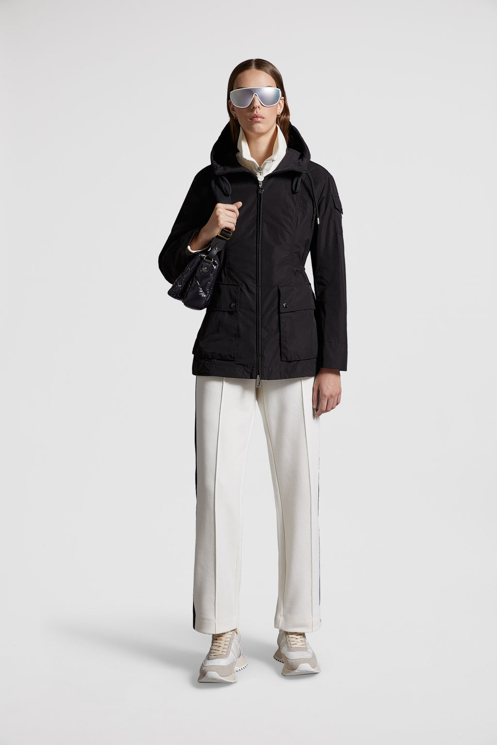 Parka Leandro Negro - Anoraks y Impermeables de Mujer | Moncler ES
