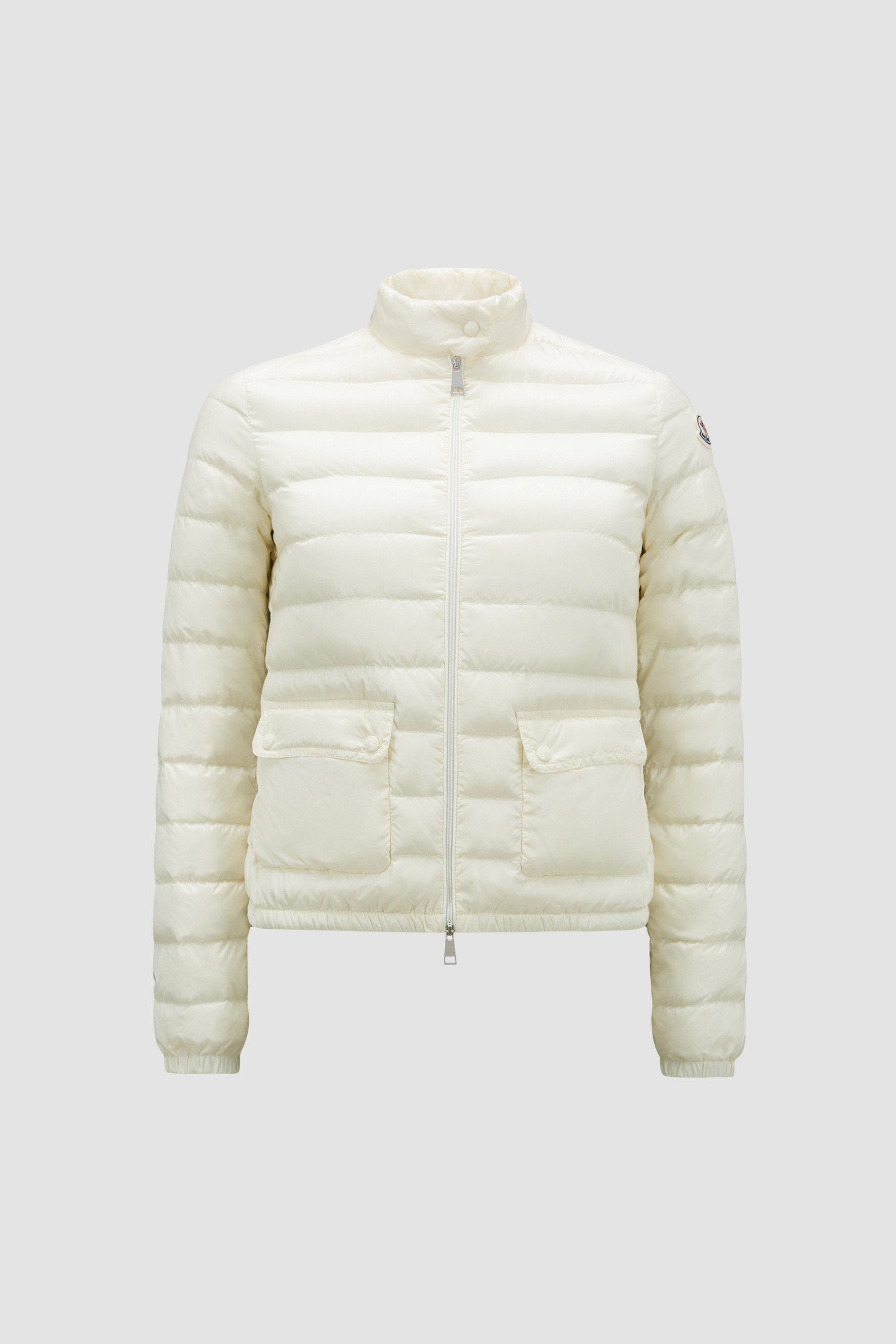 White Lans Short Down Jacket - Short Down Jackets for Women | Moncler LT