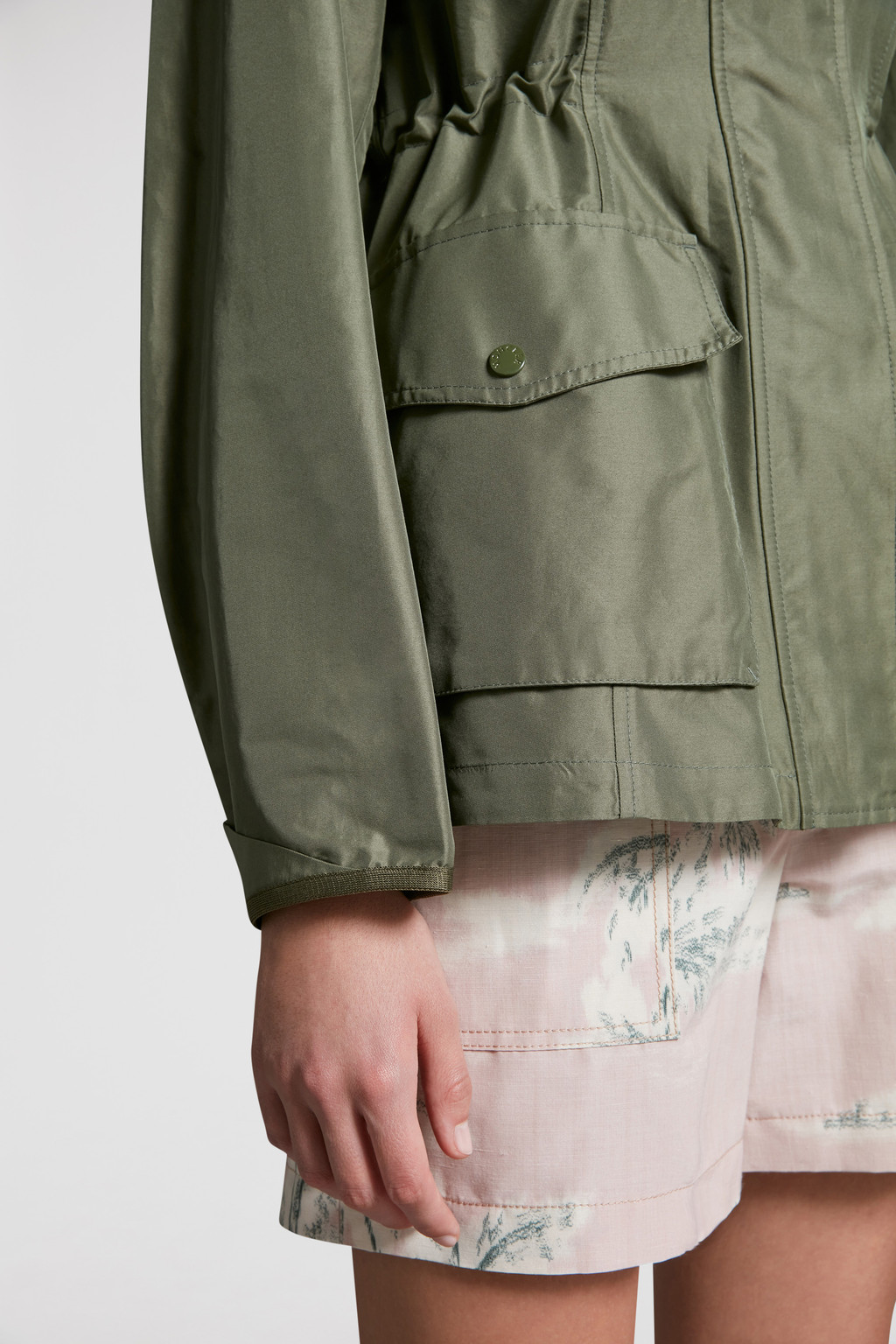 Sage Green Ilo Field Jacket - Windbreakers & Raincoats for Women ...