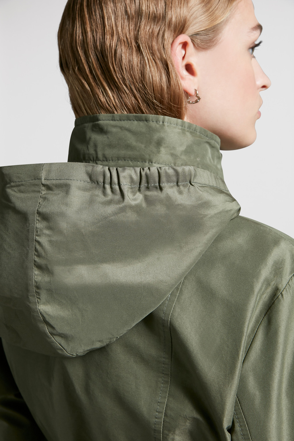 Sage Green Ilo Field Jacket - Windbreakers & Raincoats for Women ...