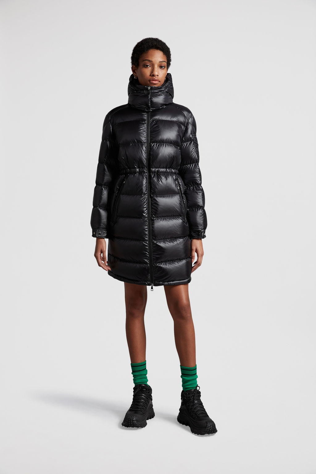 Piumino lungo Meillon Nero - Piumini Lunghi Donna | Moncler IT