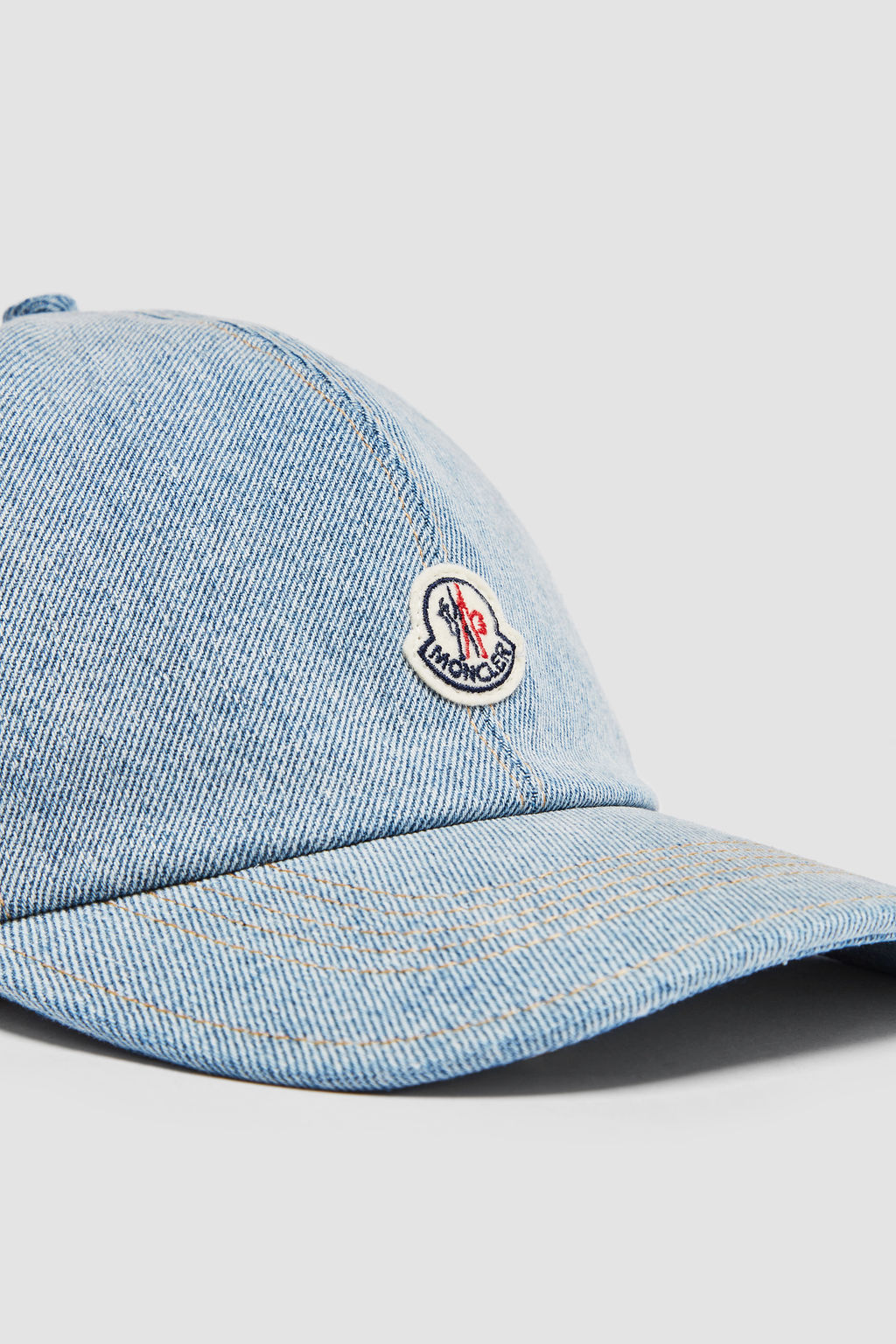 Denim Blue Denim Baseball Cap - Hats & Beanies for Women | Moncler US