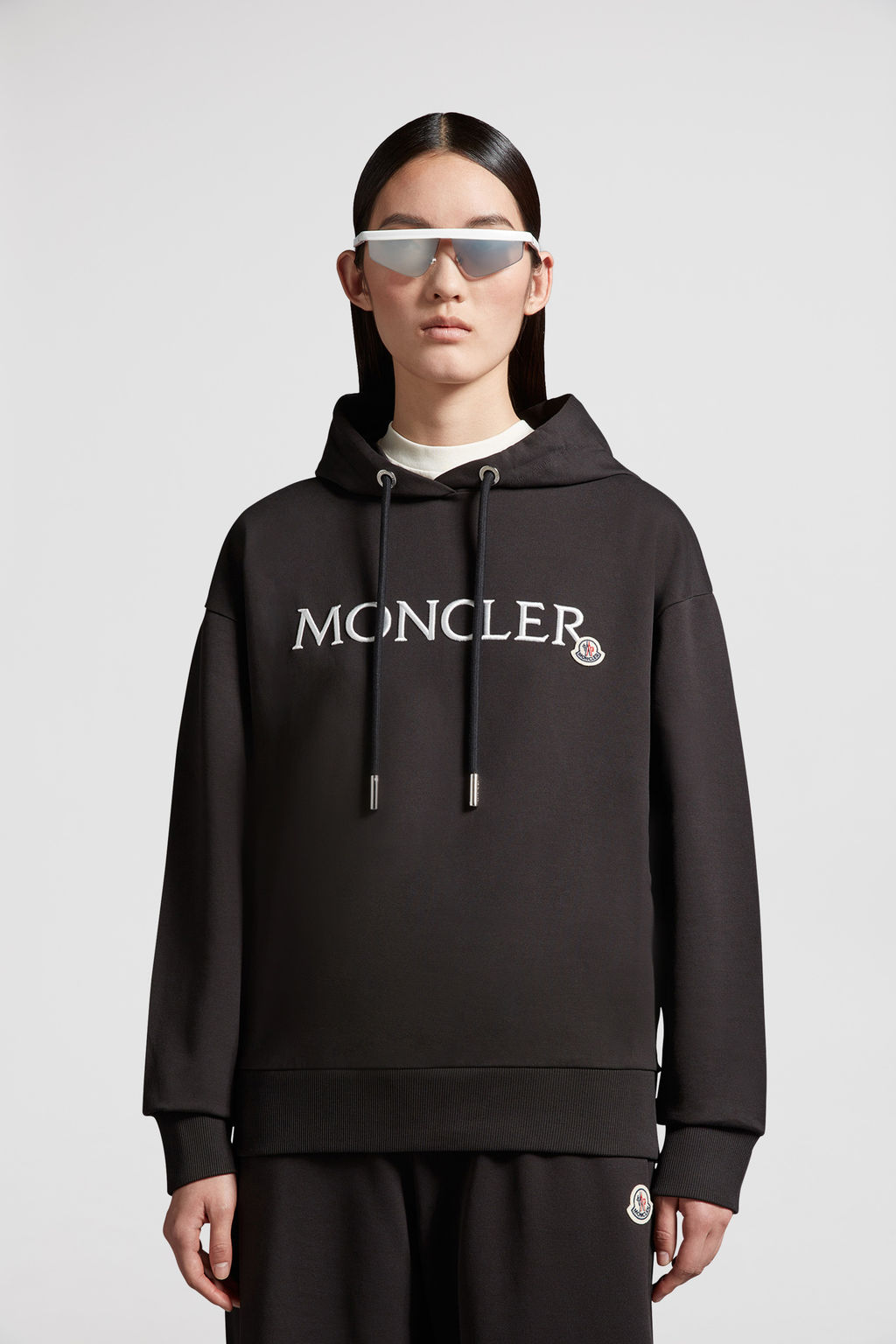 Sudaderas Con Capucha Oversize Cropped Mujer Moncler Es