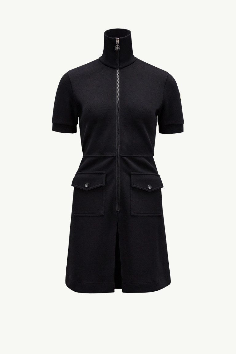 Black Polo Dress - Dresses for Women | Moncler US