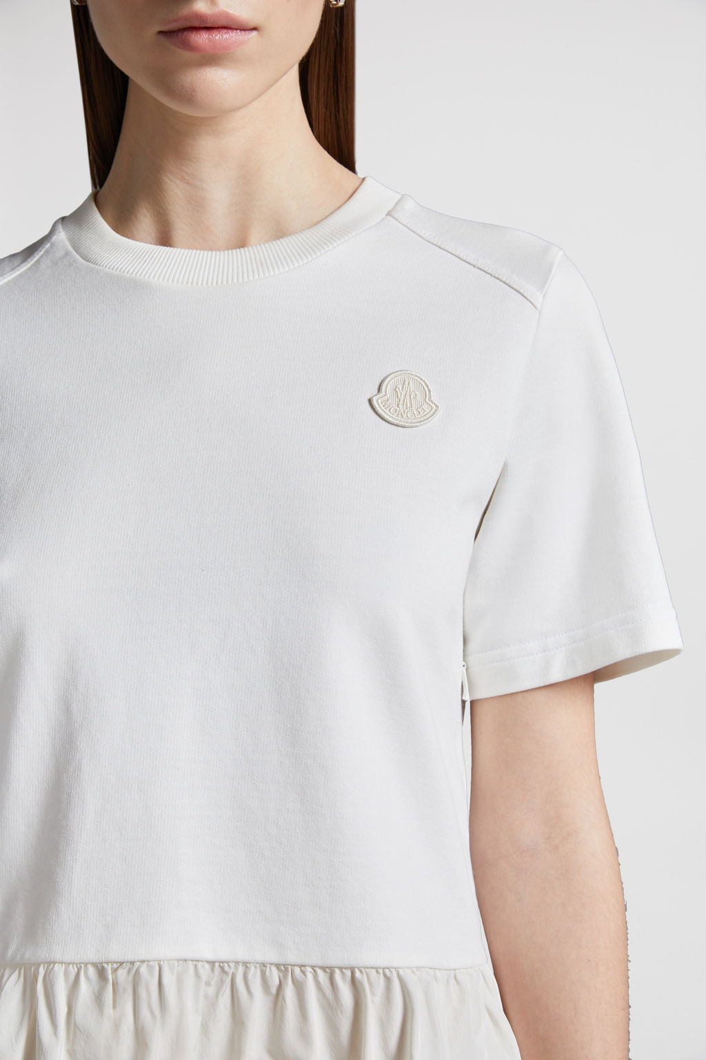 White Fit & Flare Mini Dress - Dresses for Women | Moncler US