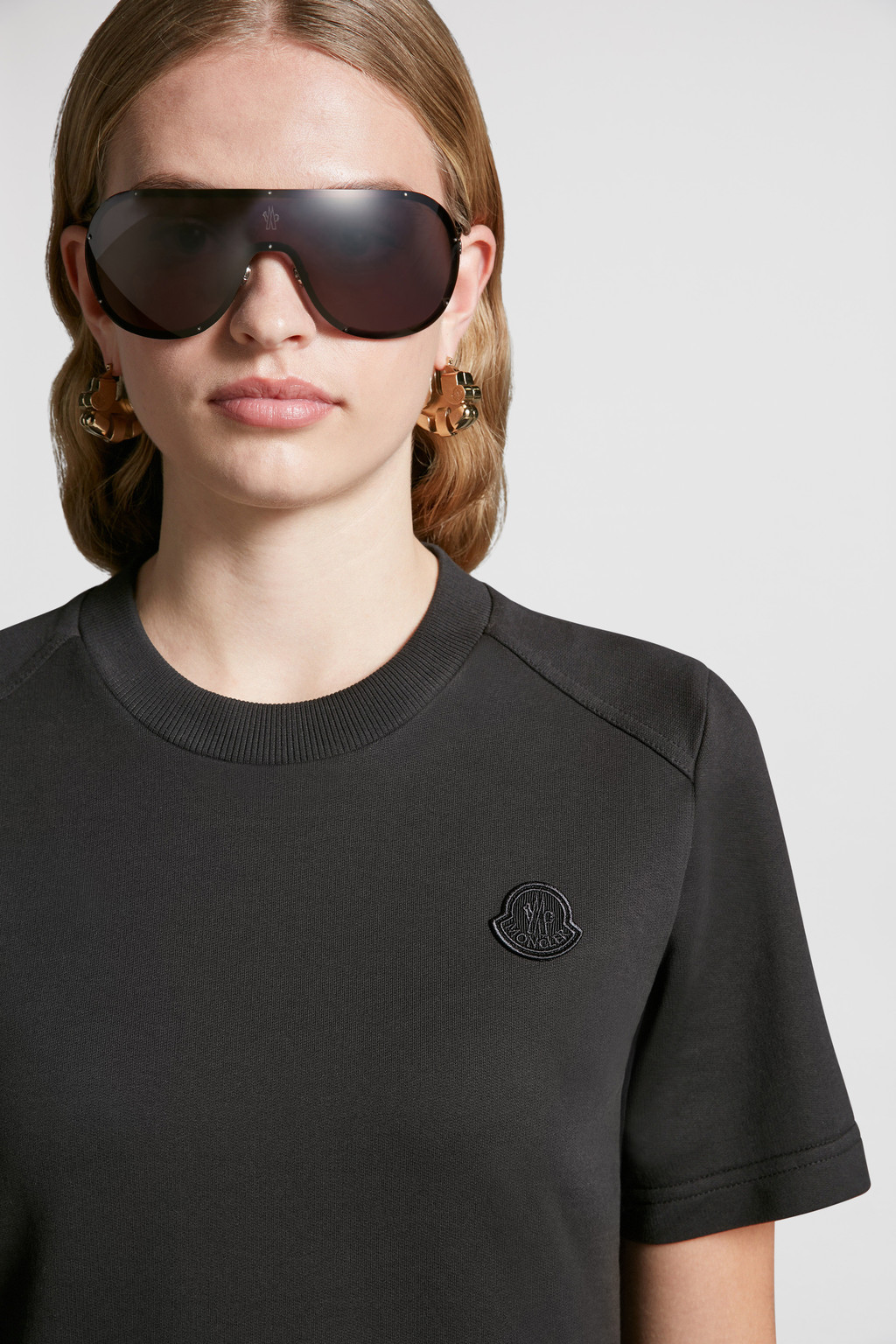 Black Fit & Flare Mini Dress - Dresses for Women | Moncler KR