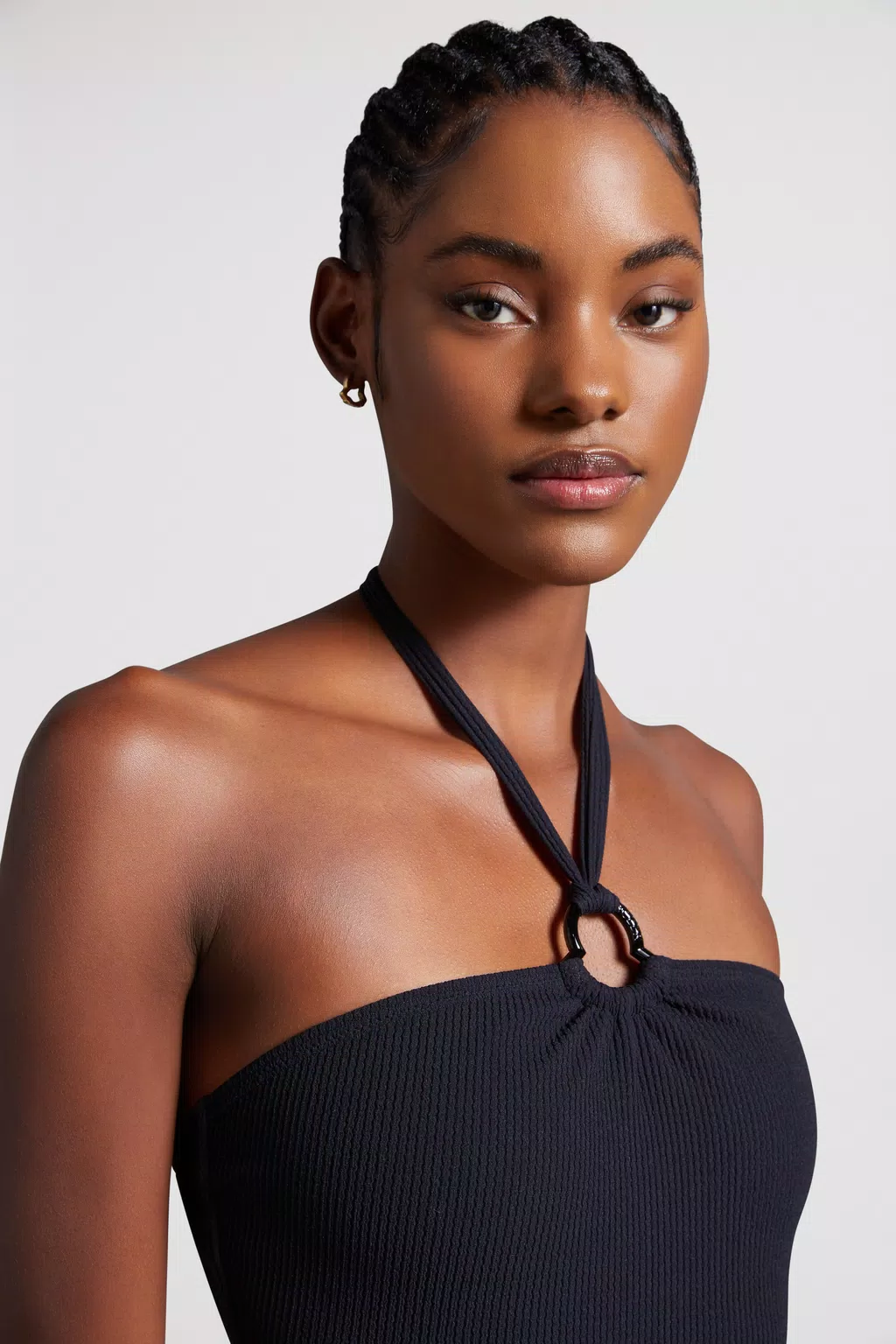 Black One Piece Swimsuit Swimwear For Women Moncler Lu